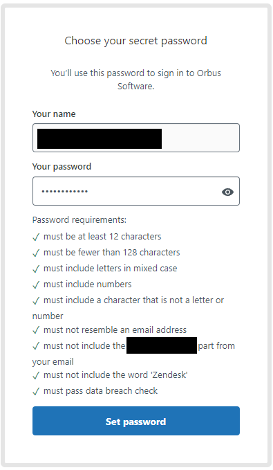 Register for a Help Center User Account – Orbus Software